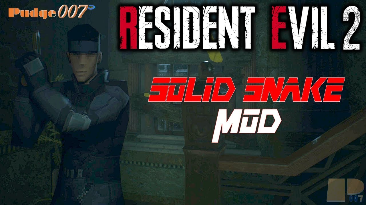 Solid Snake MOD | Resident Evil 2 Remake (PC) - Part 2 - YouTube