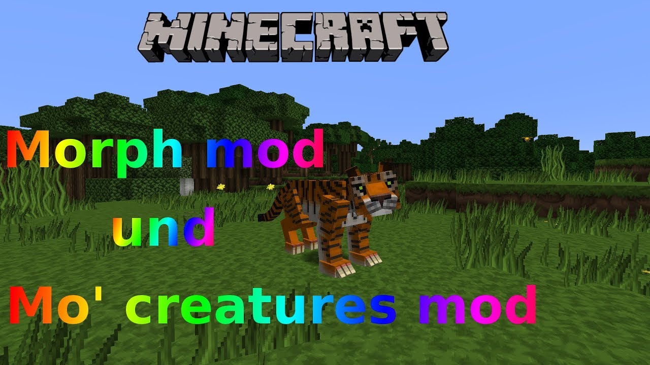 MetaMorph Mod und Mo'Creatures Mod - in jedes beliebige mob verwandeln ...