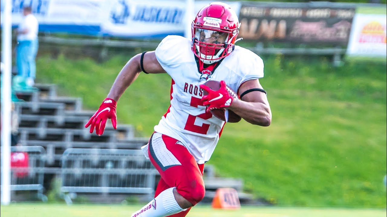 Nolan Bernat Helsinki Roosters RB/KR/PR Highlights - YouTube