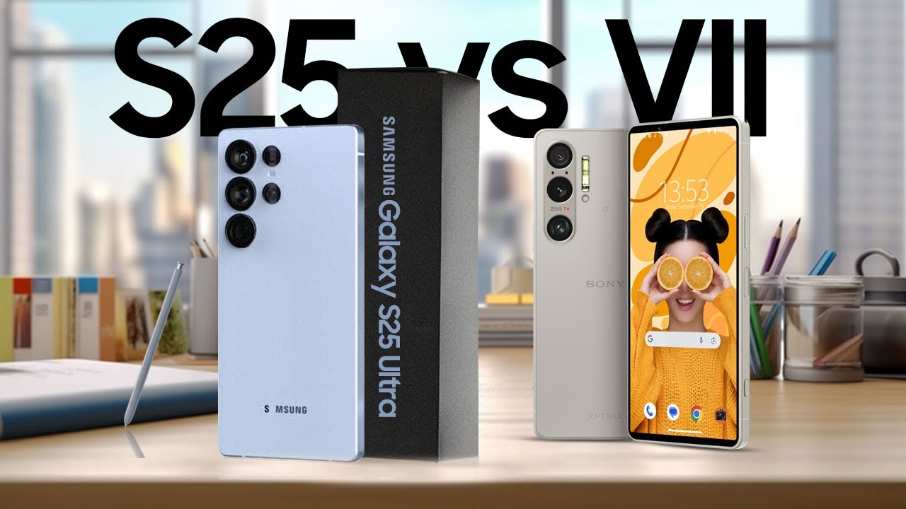 New Phones 2025 🔥 SAMSUNG GALAXY S25 ULTRA vs SONY XPERIA 1 VII - YouTube