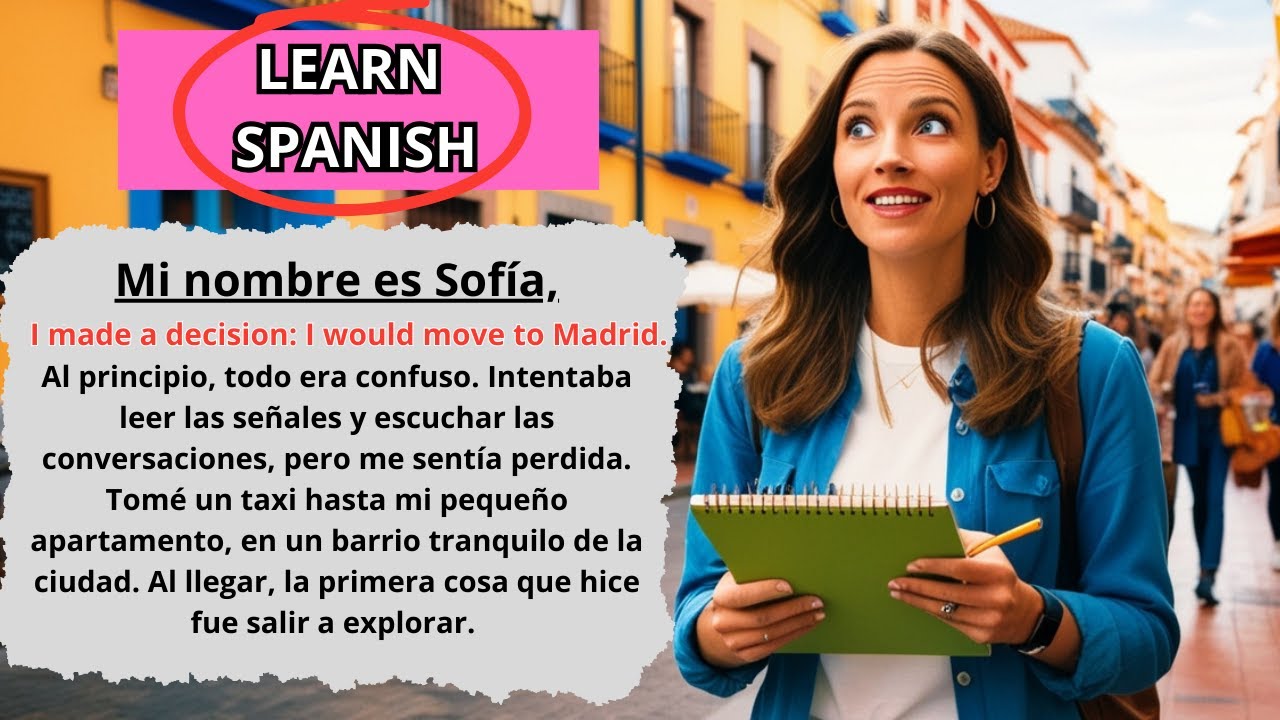 LEARN SPANISH WITH ONE SIMPLE STORY A DAY. BASIC SPANISH FOR BEGINNERS - YouTube