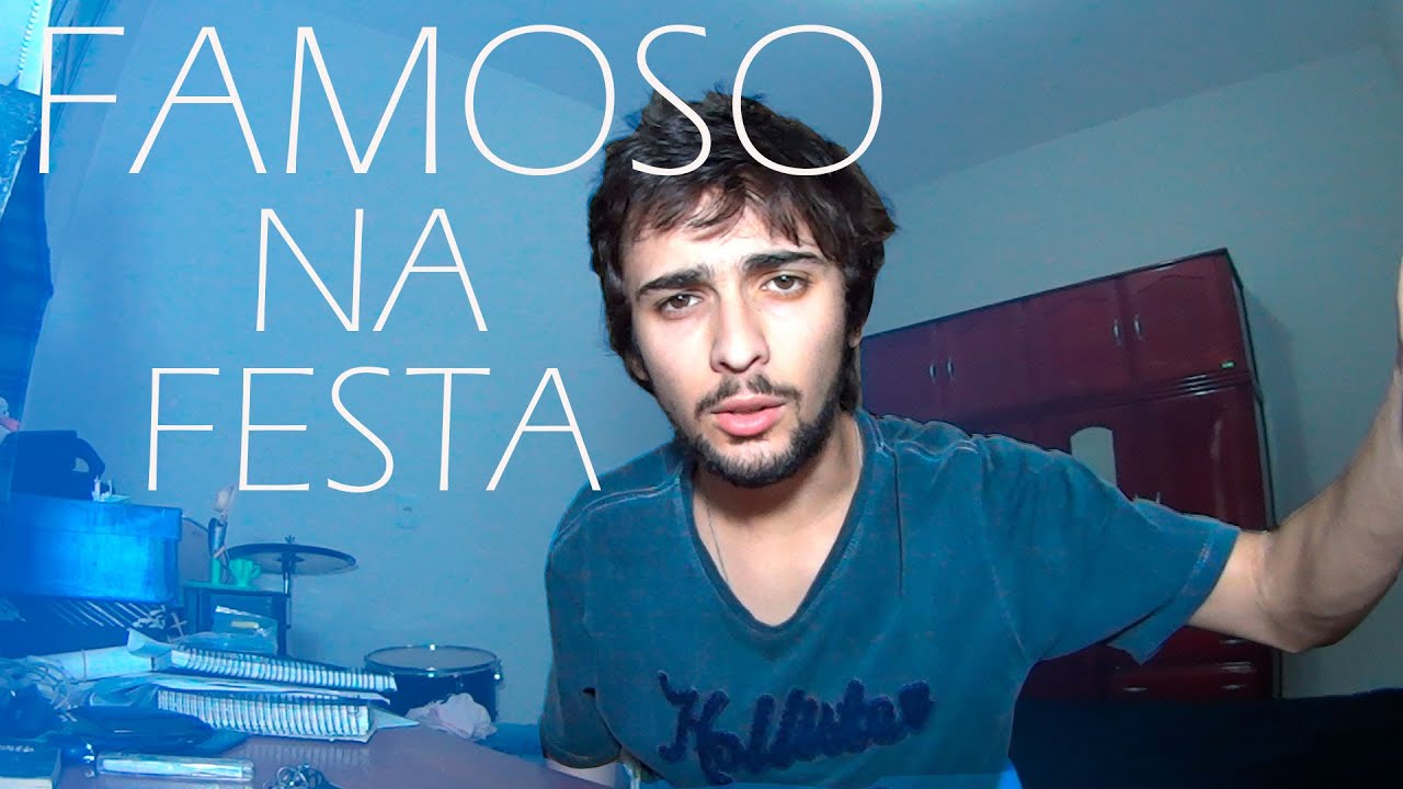 FIQUEI FAMOSO NA FESTA. - YouTube