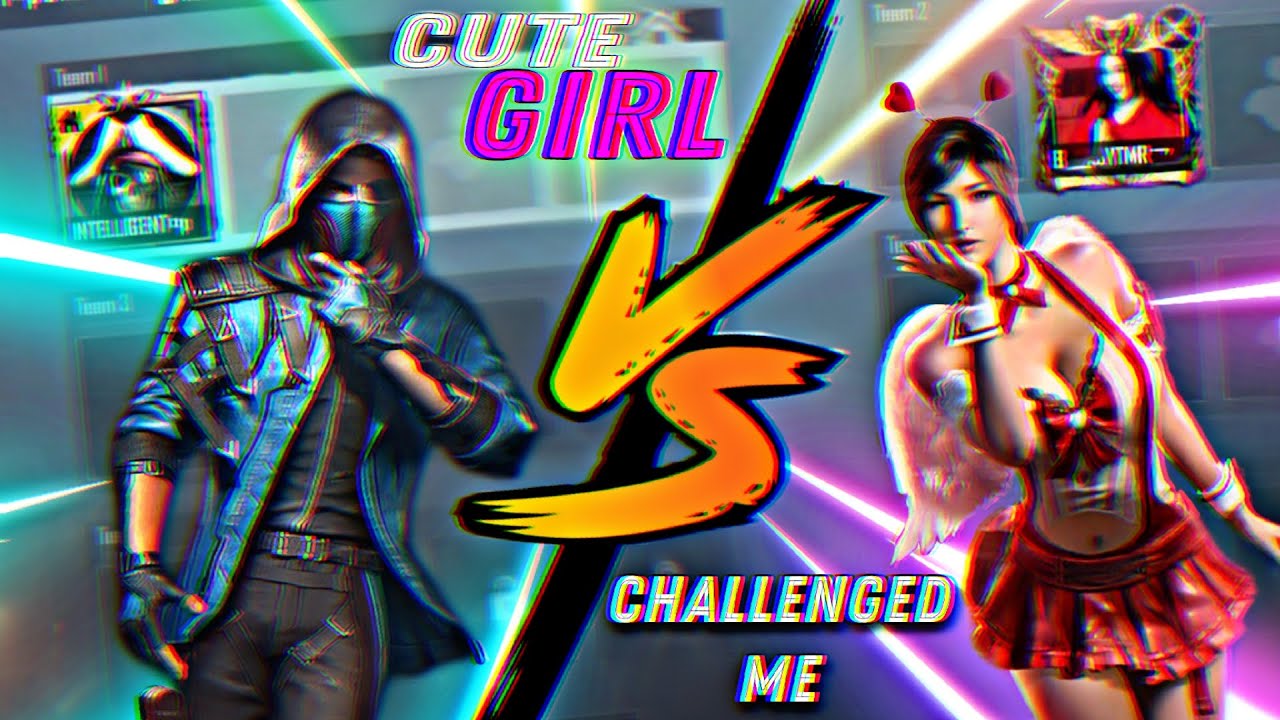 Girl challenge 😼 me 1 vs 1 😈 - YouTube