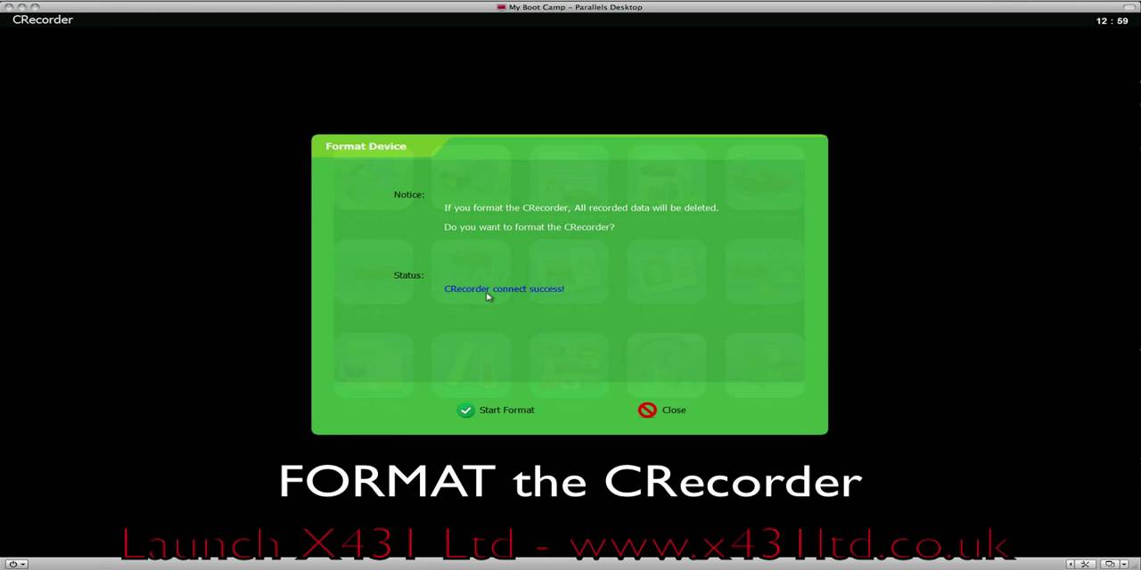 How to register the Launch CRecorder - YouTube