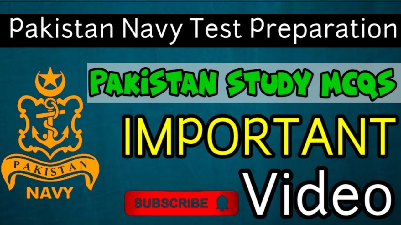 pak navy test preparation | Pak navy Pakistan study Mcqs | MCQS khazana ...