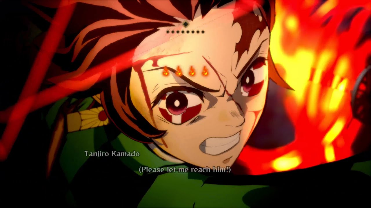 Tanjiro's Bloody Rage Against Rui - YouTube