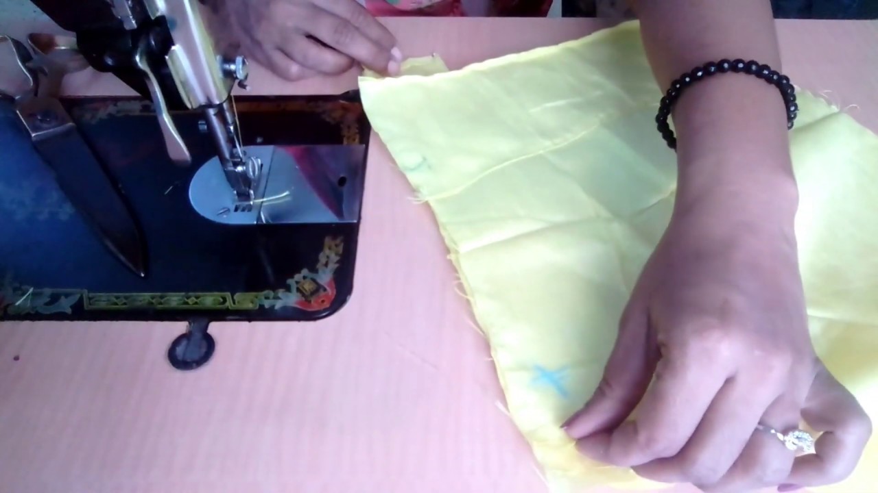 हुक ओर हाई की पट्टी लगाने का आसान तरीका । How to stitch Hook and eye ...