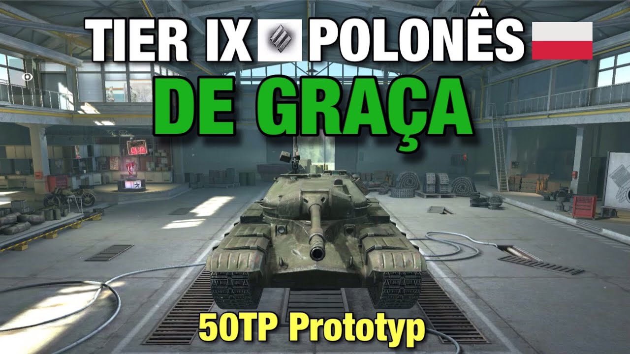 50TP PROTOTYP | TANK GRÁTIS | EVENTO | World of Tanks Blitz - YouTube
