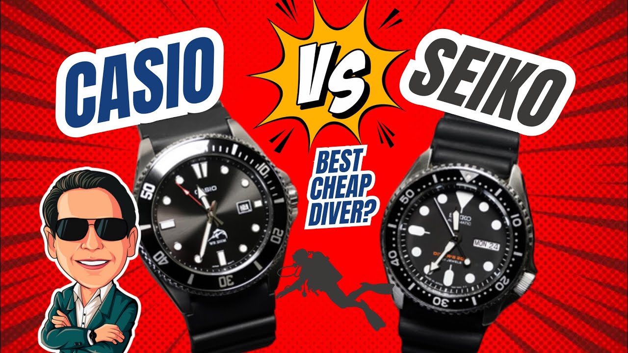 Casio vs Seiko Dive Watches - Duro vs SKX-007 - YouTube