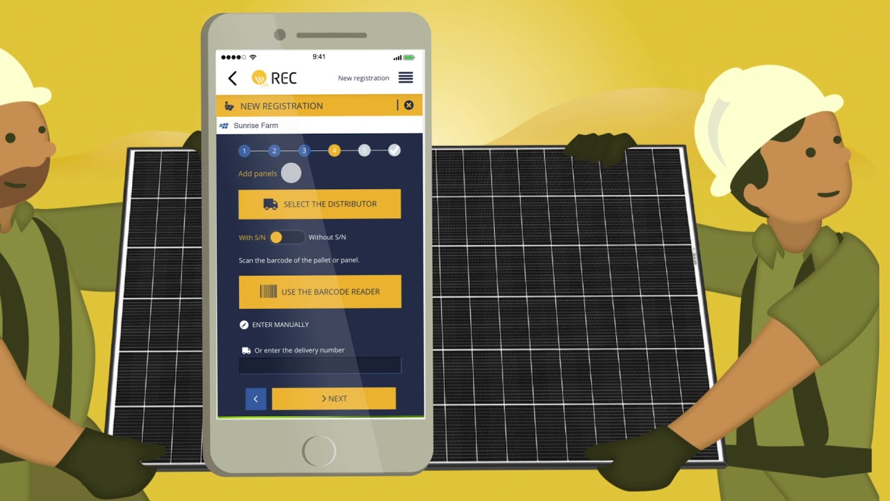 REC SunSnap, a step-by-step tutorial on REC's app for solar installers ...
