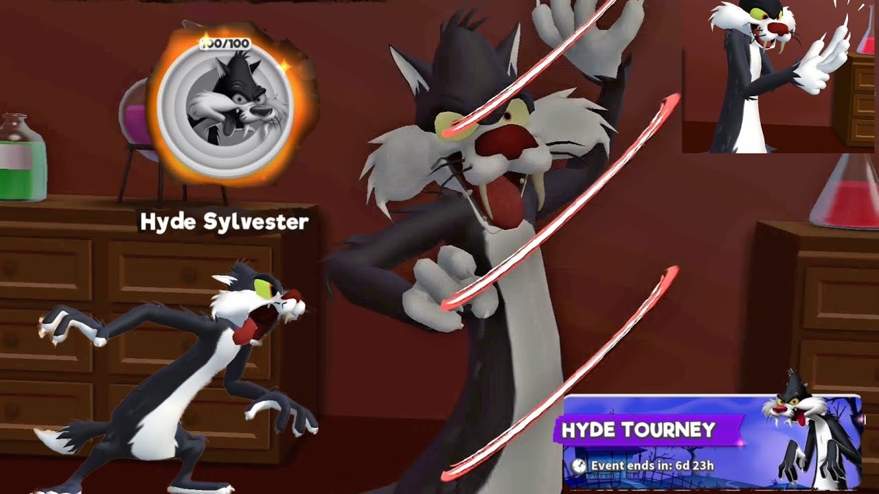 Activated Hyde Sylvester in Looney Tunes WOM World of Mayhem - YouTube