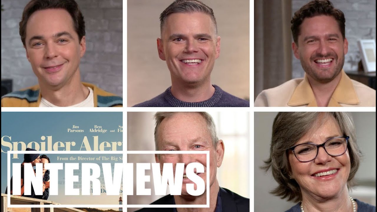 SPOILER ALERT Cast Interviews - Jim Parsons, Sally Field, Michael ...