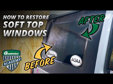 How to Clean and Restore Scratched Soft Top Windows for Jeep Wrangler