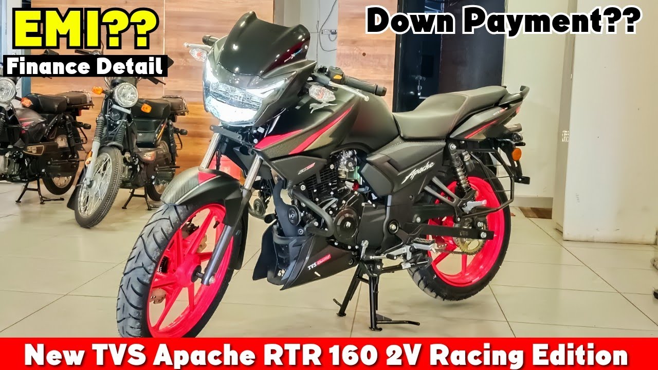 New 2024 Apache RTR 160 2V Racing Edition ~ Finance Detail With Review ...