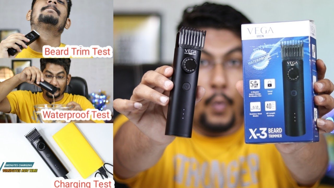 VEGA X3 Beard Trimmer | Best Trimmer For Men Under 1000-With 5 Minutes ...