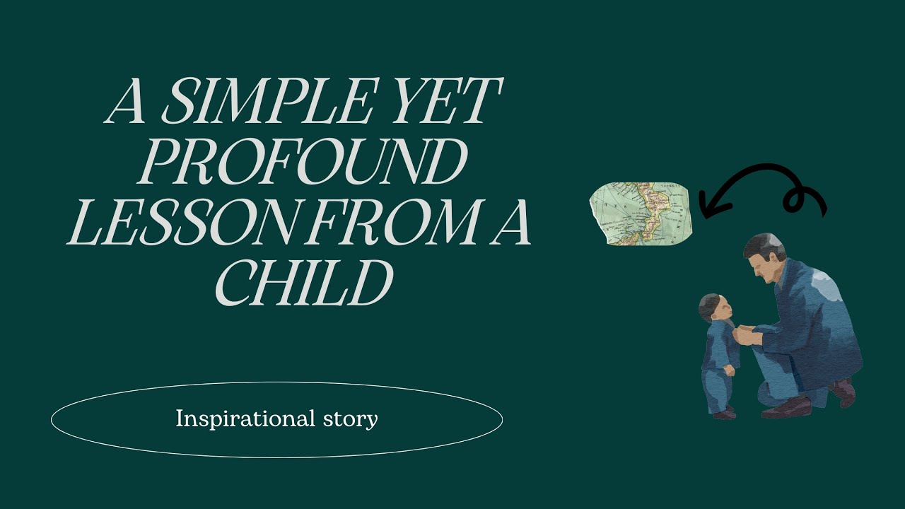 A simple yet profound lesson from a child/ Individuals build society: A ...