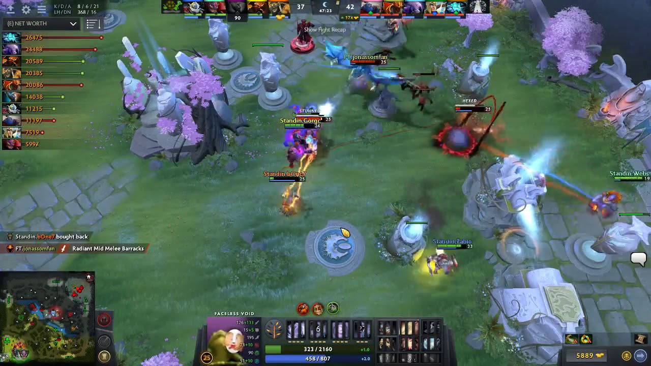 Dota 2 Faceless Void - Legendary Backtrack - YouTube