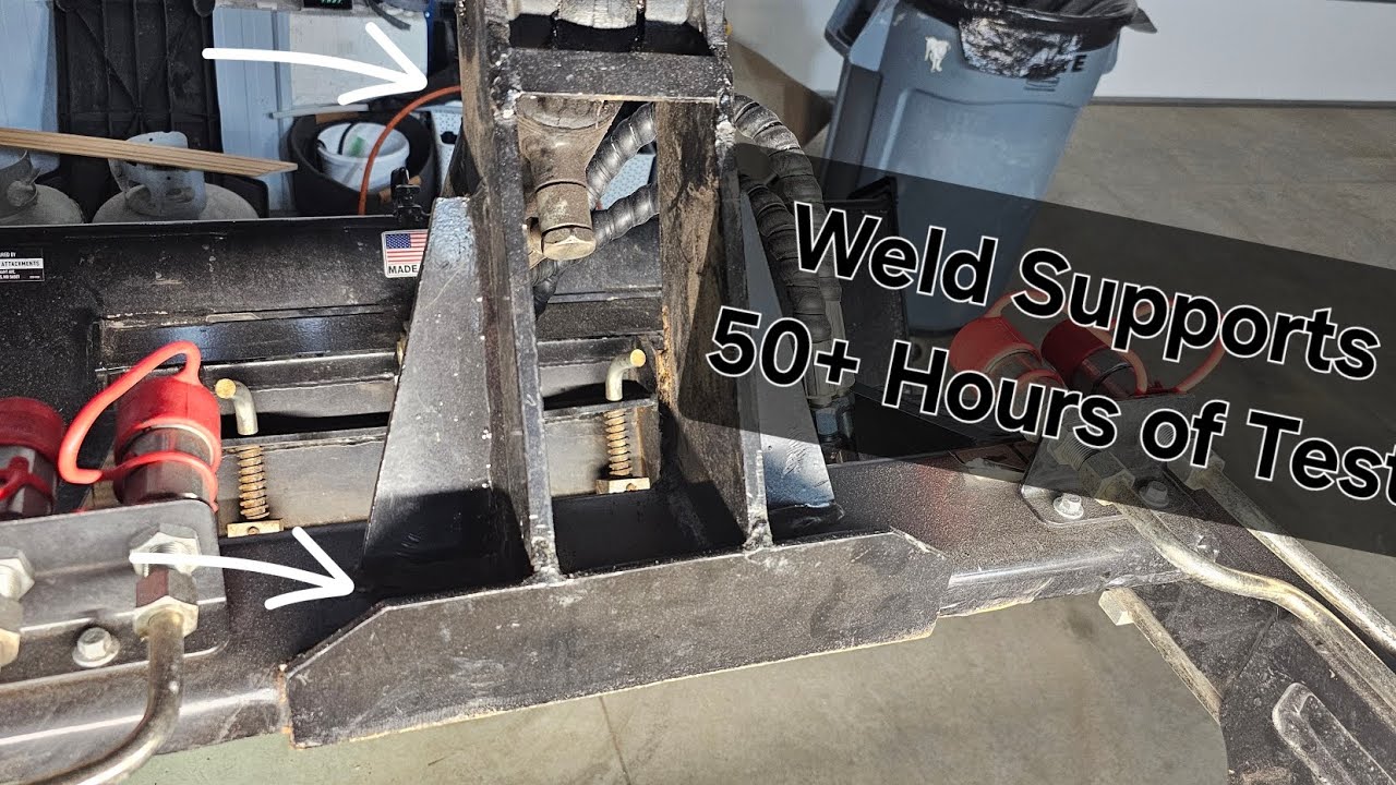 Max LIFT WELDING Arm Supports Mini Skid CRT23, 50+ Hours of Testing ...