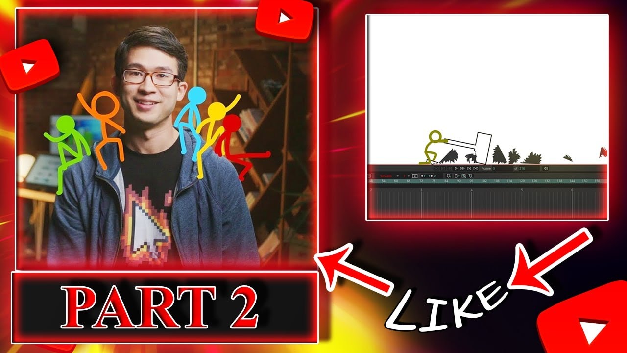 How do I make animations like Alan Becker! part 2 - YouTube