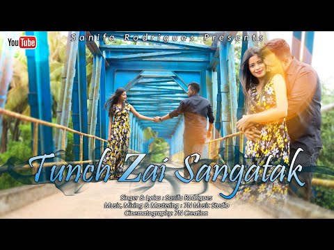 Tunch zai Sangatak | Sanifa Rodrigues |konkani love song | (Official video)