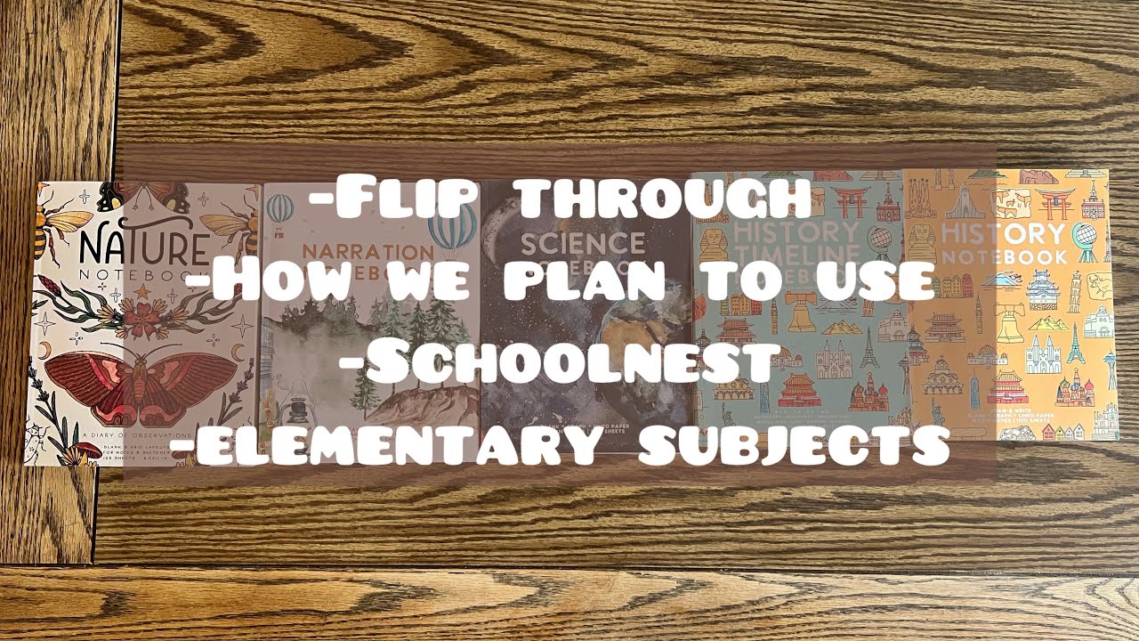 Homeschool tools- Schoolnest Notebooks by Subject- Elementary grades ...