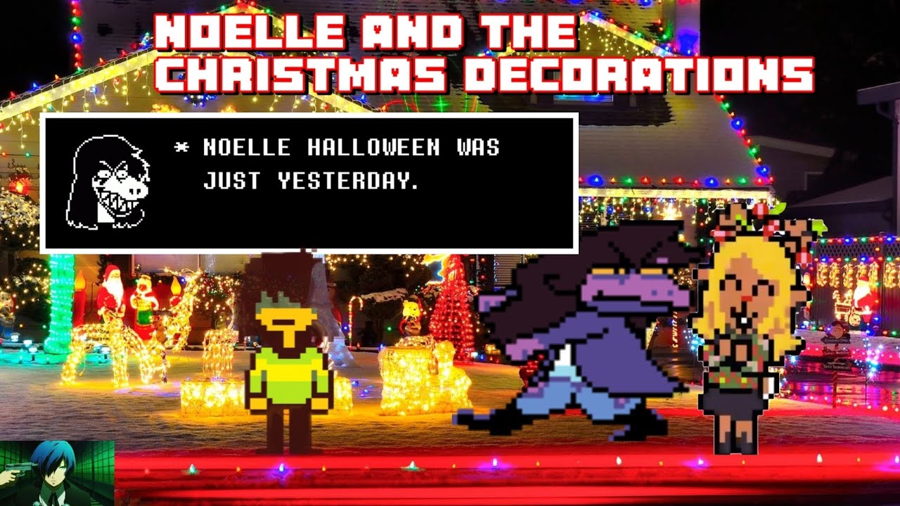 Noellle and the Christmas decorations - YouTube