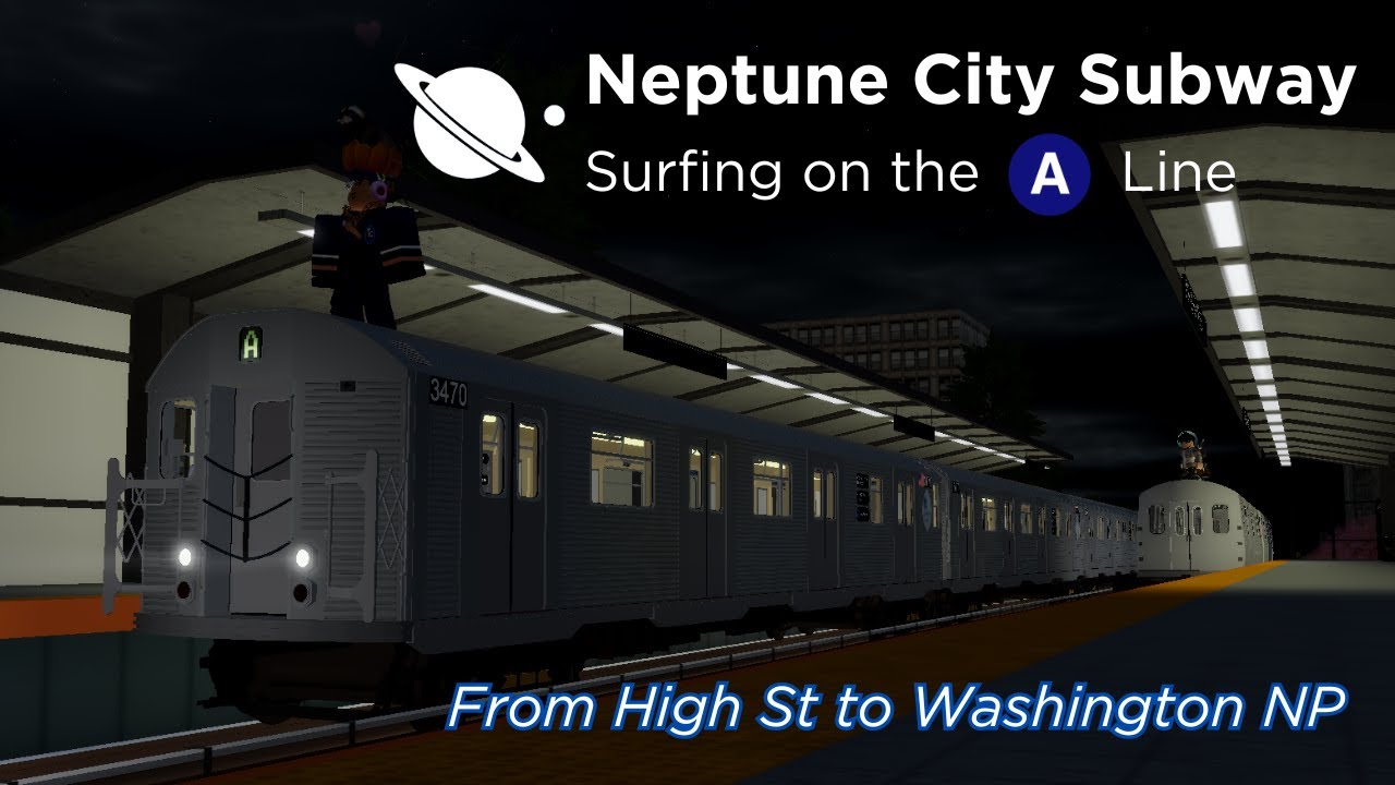Neptune City Subway - Train Surfing on the A Line - YouTube