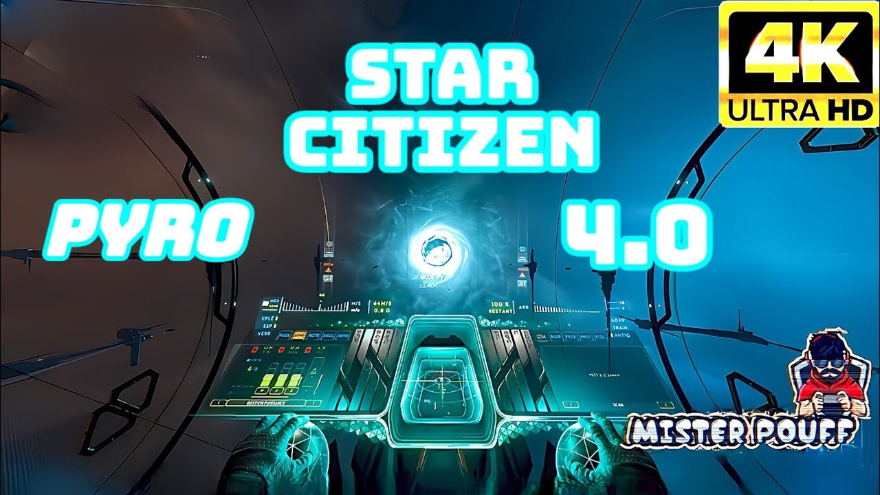 DIRECTION LE SYSTÈME PYRO dans le 4.0 test de STAR CITIZEN. 4k ultra ...