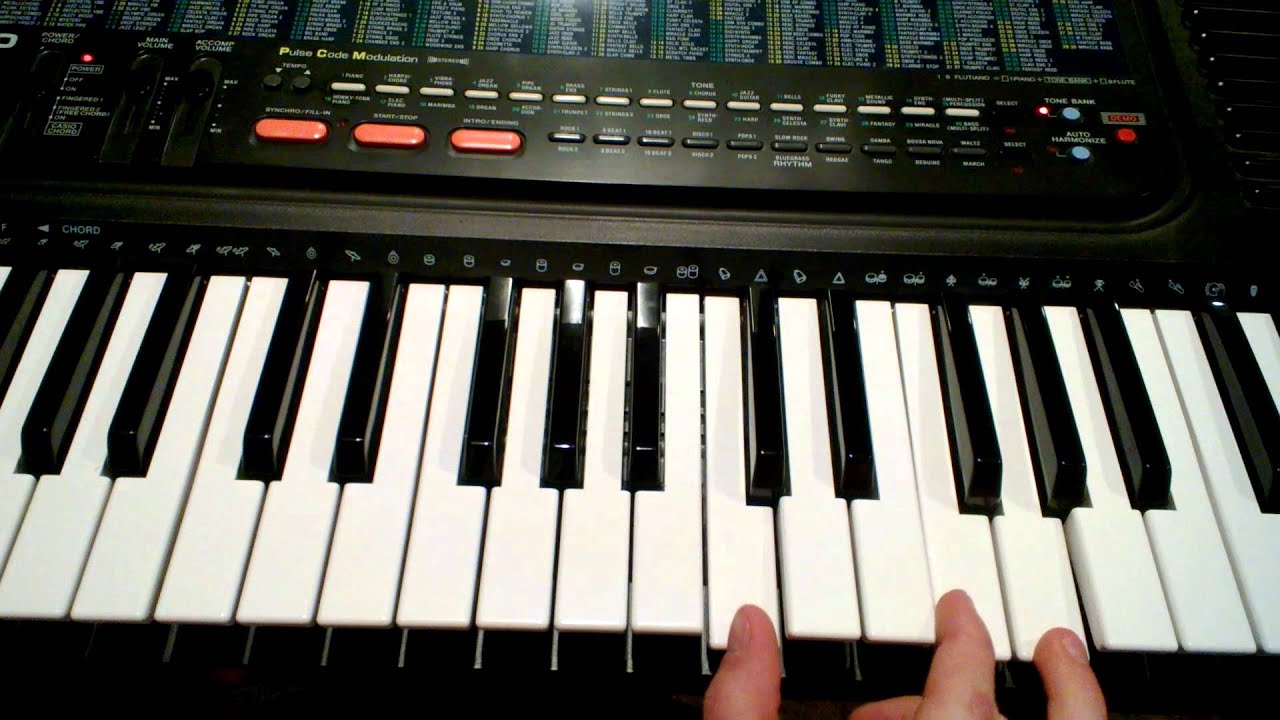 How to Play Dreams by Van Halen on Keyboard (QUICK - HD) - YouTube