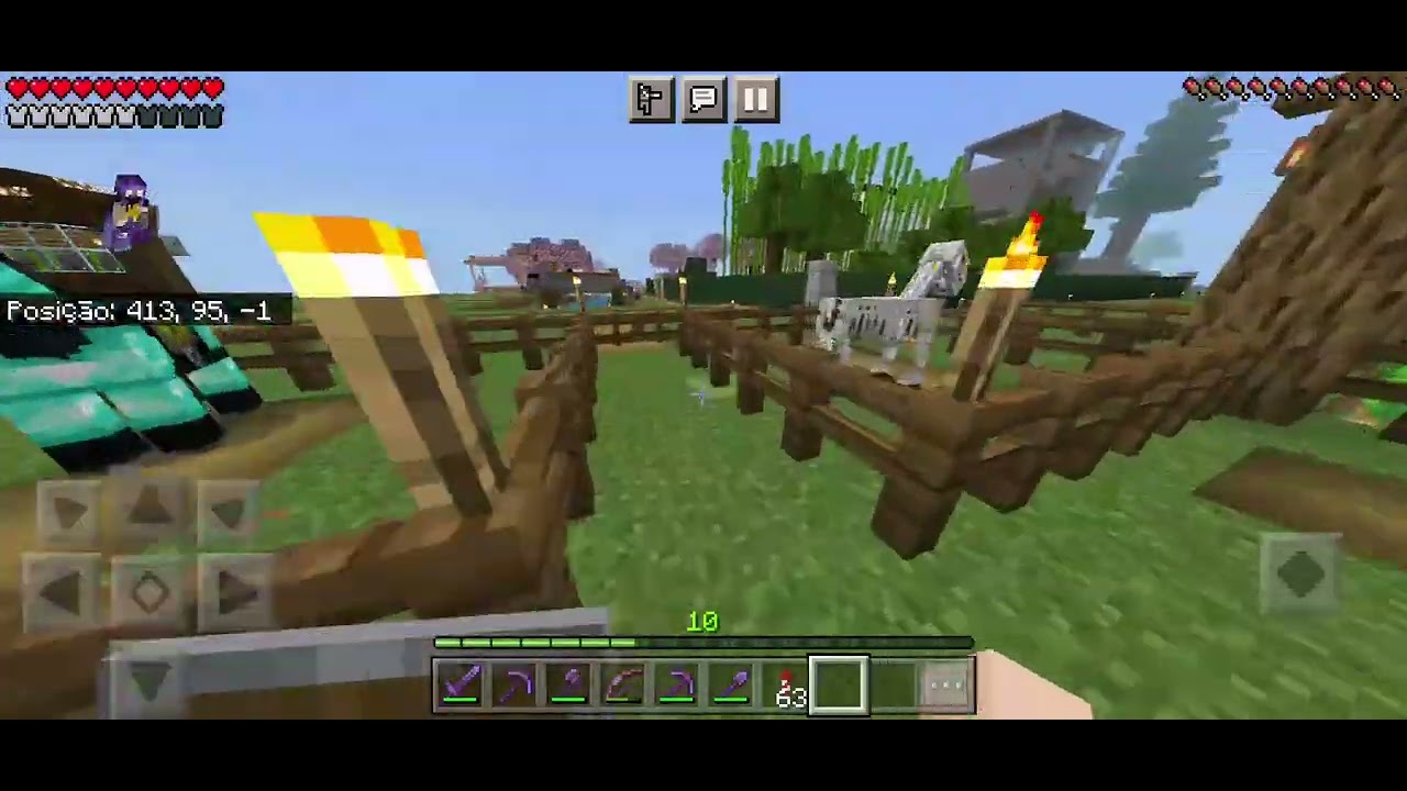 Minhas Construções No 58 SquaD (Minecraft Bedrock MCPE) - YouTube