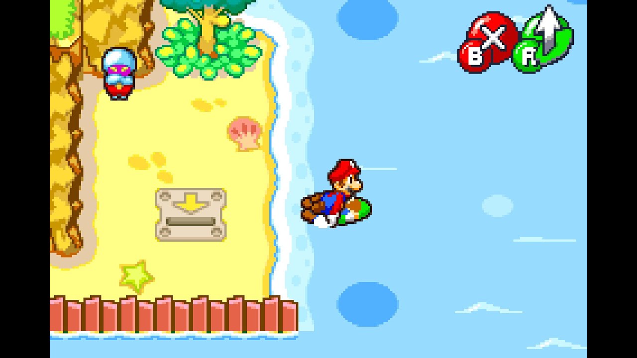 Mario & Luigi: Superstar Saga (GBA) [Part 19: Spangle/Oho Ocean Surfing ...