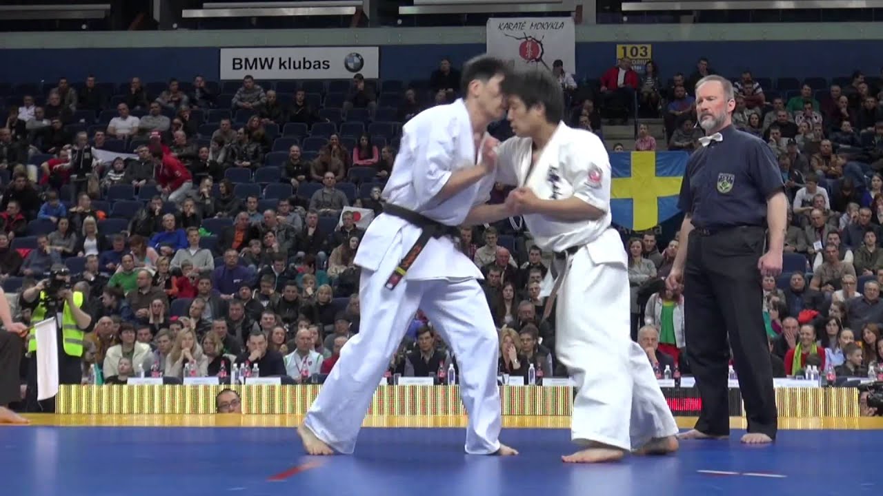 【新極真会】The 5th Karate World Cup MEN MIDDLE WEIGHT 2ND ROUND 8 Suyunov vs ...