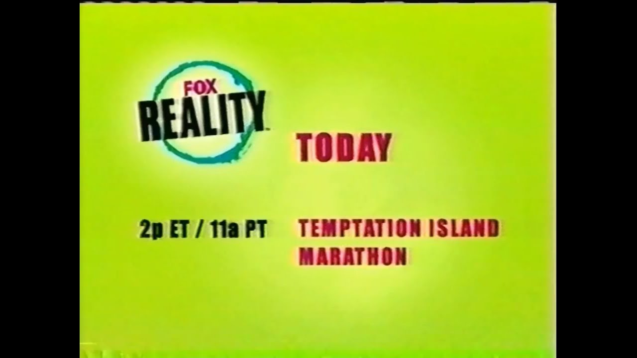 Fox Reality bumpers (7/30/2005) - YouTube