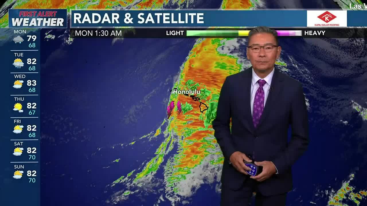 Hawaii News Now Sunrise Weather Report for Hawaii News Now - Monday ...
