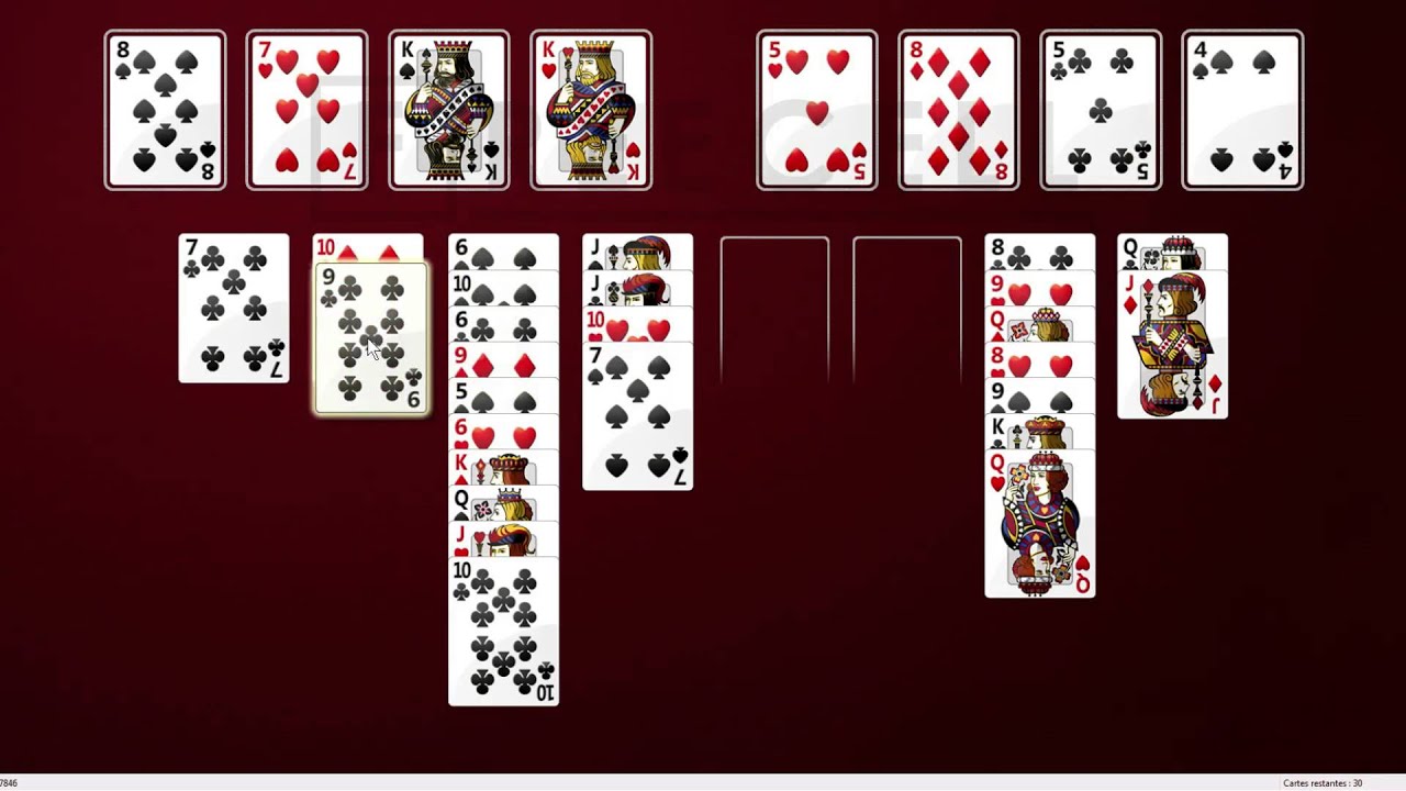 Solution to freecell game #7846 in HD - YouTube