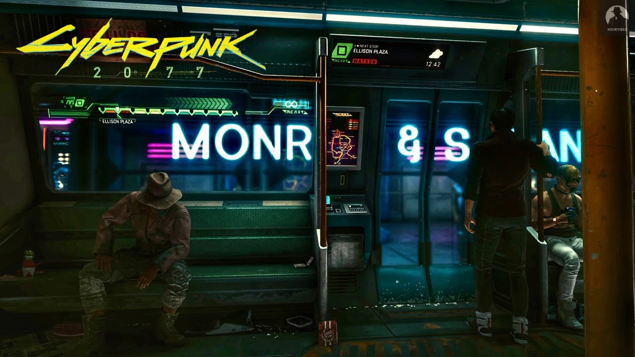 Cyberpunk 2077 2.1 Update: Riding the New NCART Metro! Immersive ...