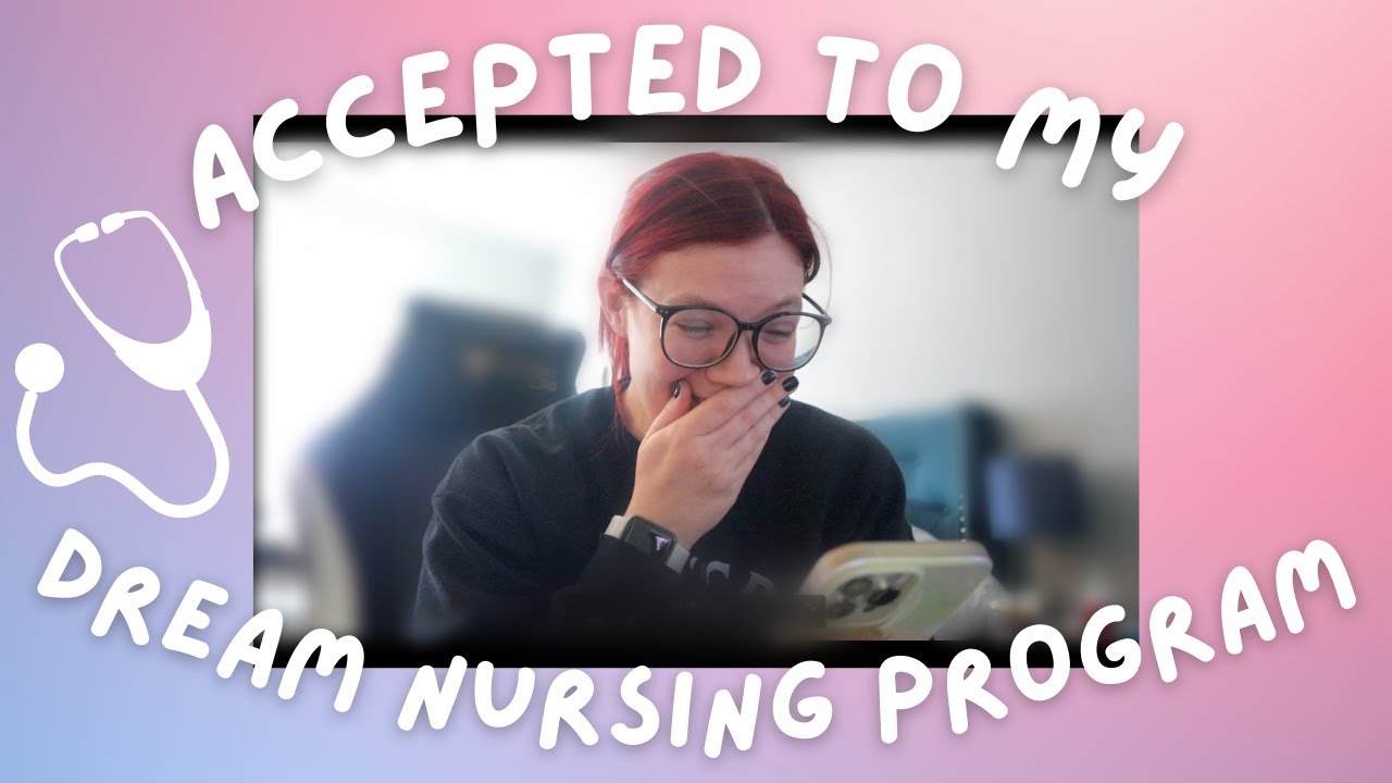 ACCEPTED TO MY DREAM NURSING PROGRAM! STARTING NURSING SCHOOL AS A MOM ...