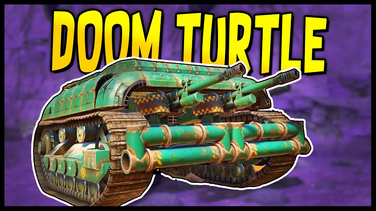 Crossout - DOUBLE CANNON DOOM TURTLE Tank Destroyer! - Let's Play ...