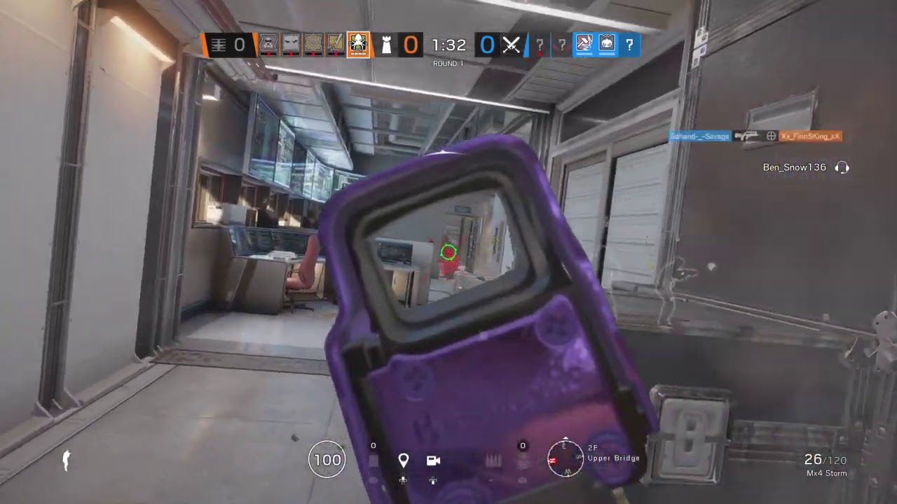 Tom Clancy's Rainbow Six® Siege 1v4 heart attack clutch - YouTube