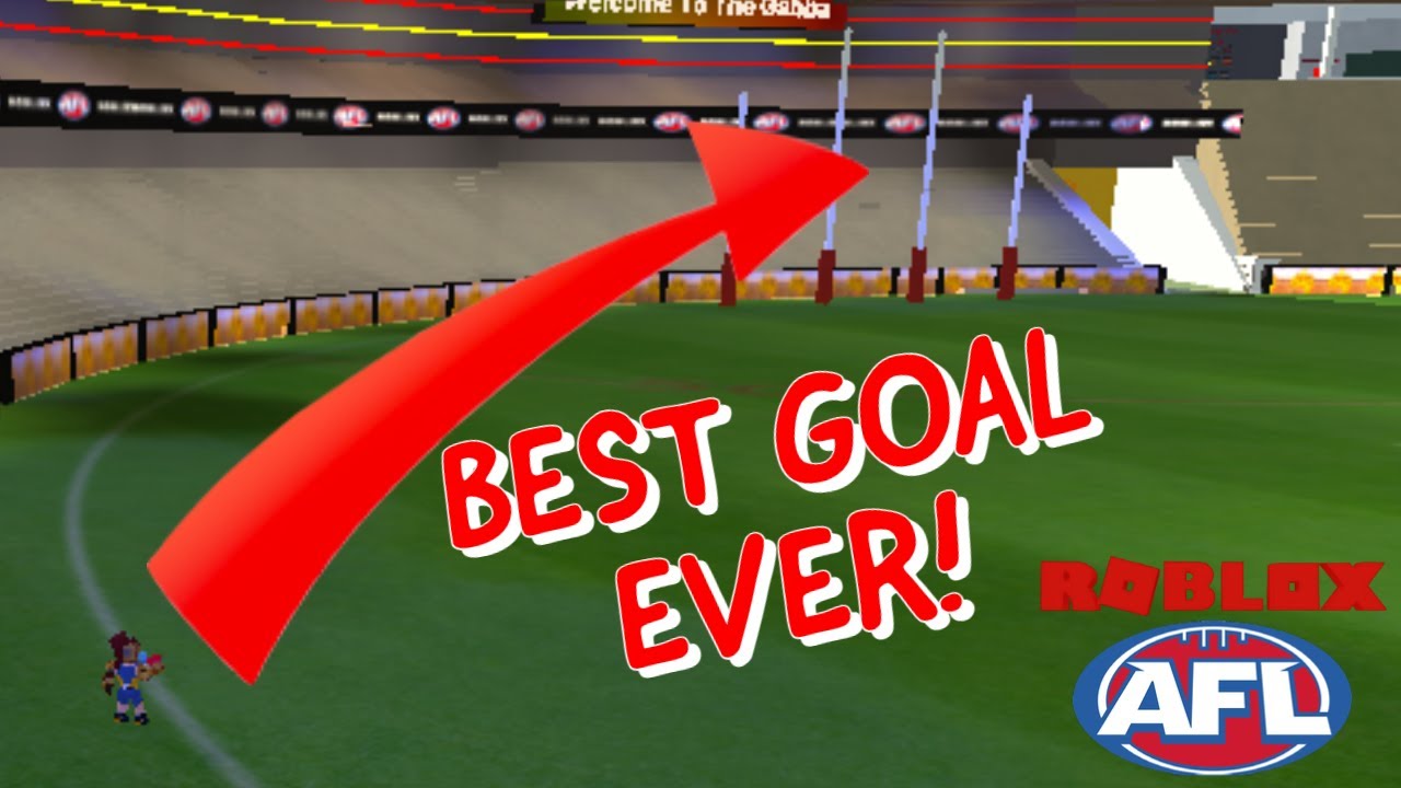 I KICKED THE BEST GOAL on Roblox AFL! - YouTube