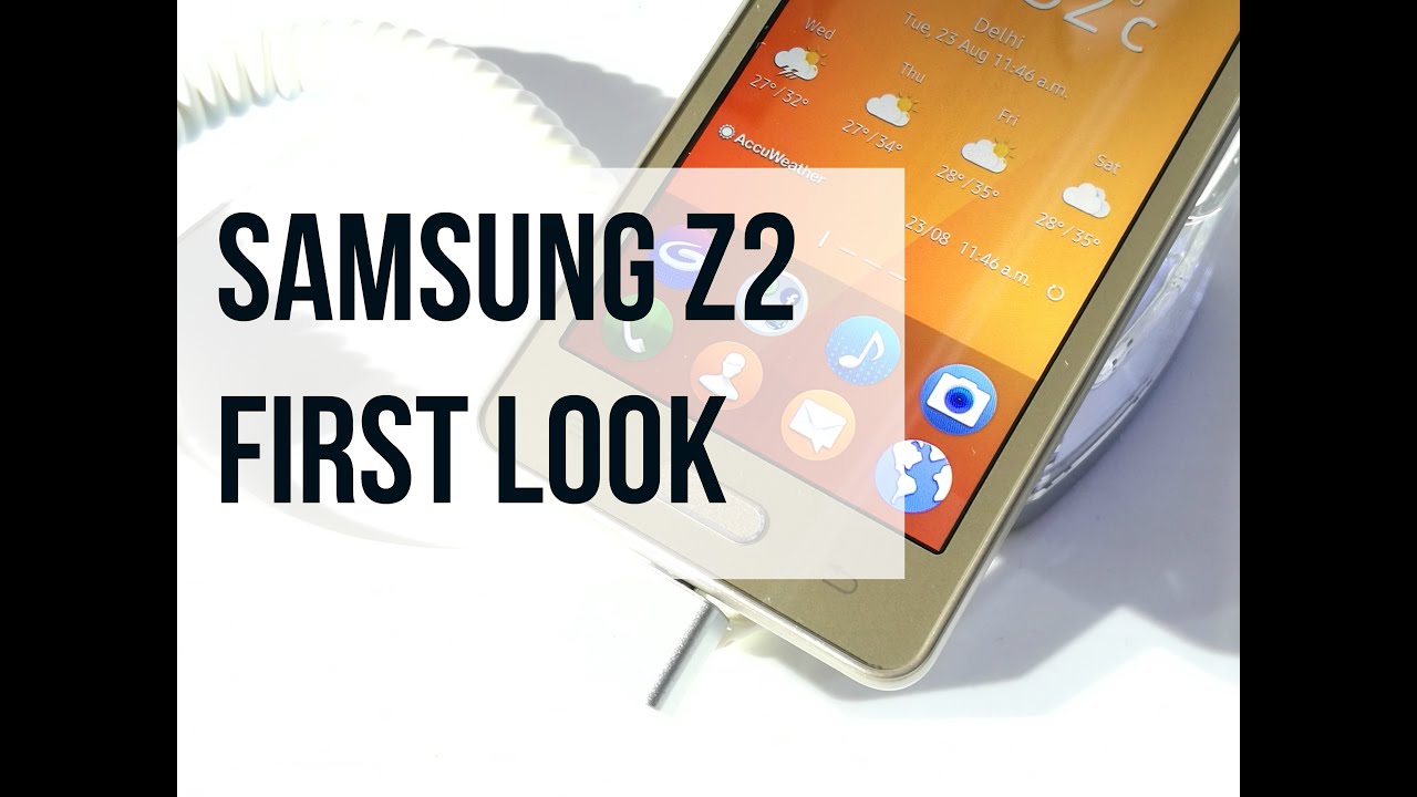 Samsung Z2 First Look | Digit.in - YouTube