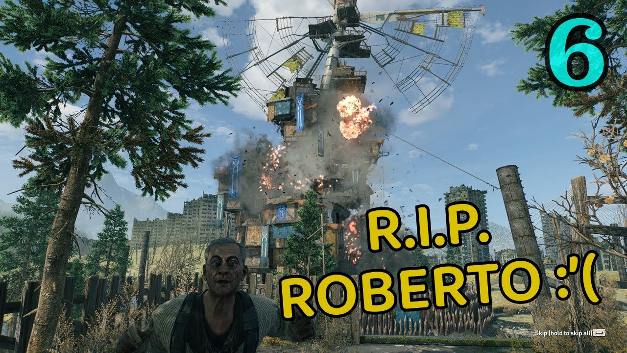 I'll miss Roberto :c - Ep 7 | Dying light 2 - YouTube