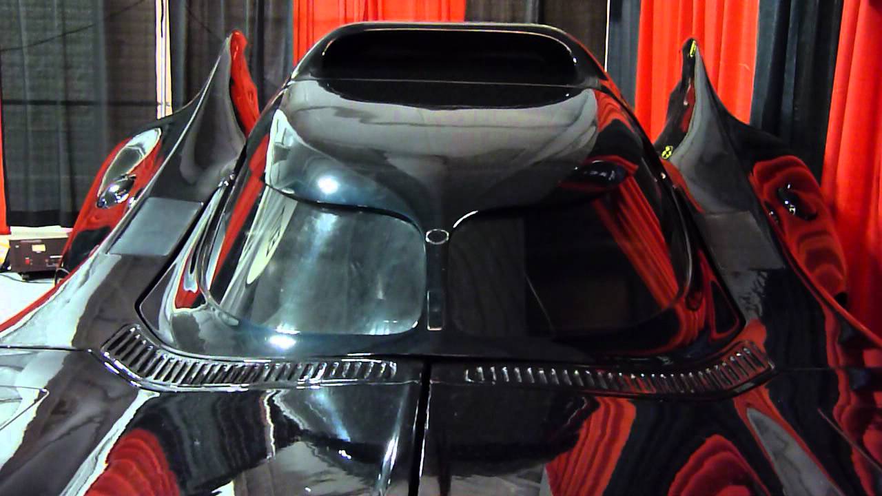 Batman 1989 Batmobile on display in New York - YouTube