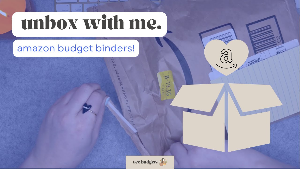 Unbox with Me | Amazon Budget Binder Haul - YouTube