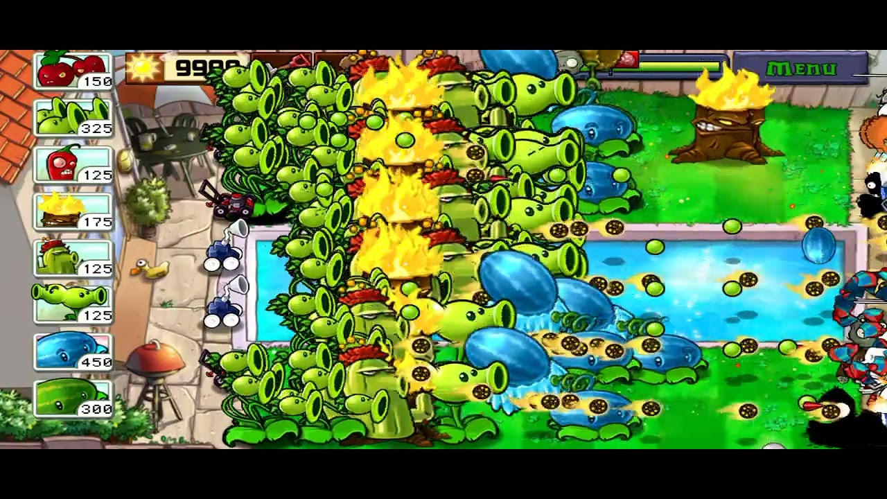 Plants Vs Zombies Play mod Menu #pvz1 - YouTube