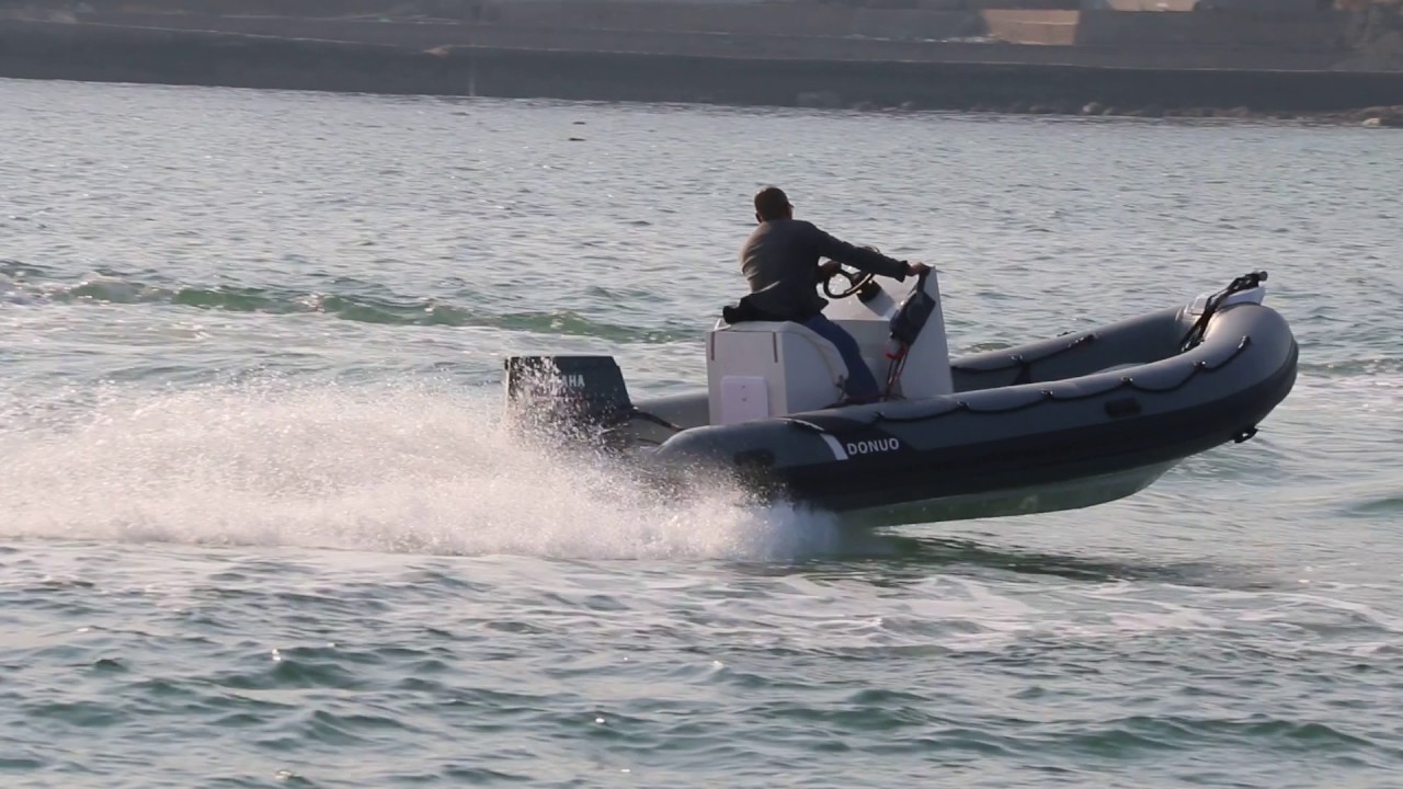 Weihai Hi Wobang Yacht - Aluminum RIB - YouTube