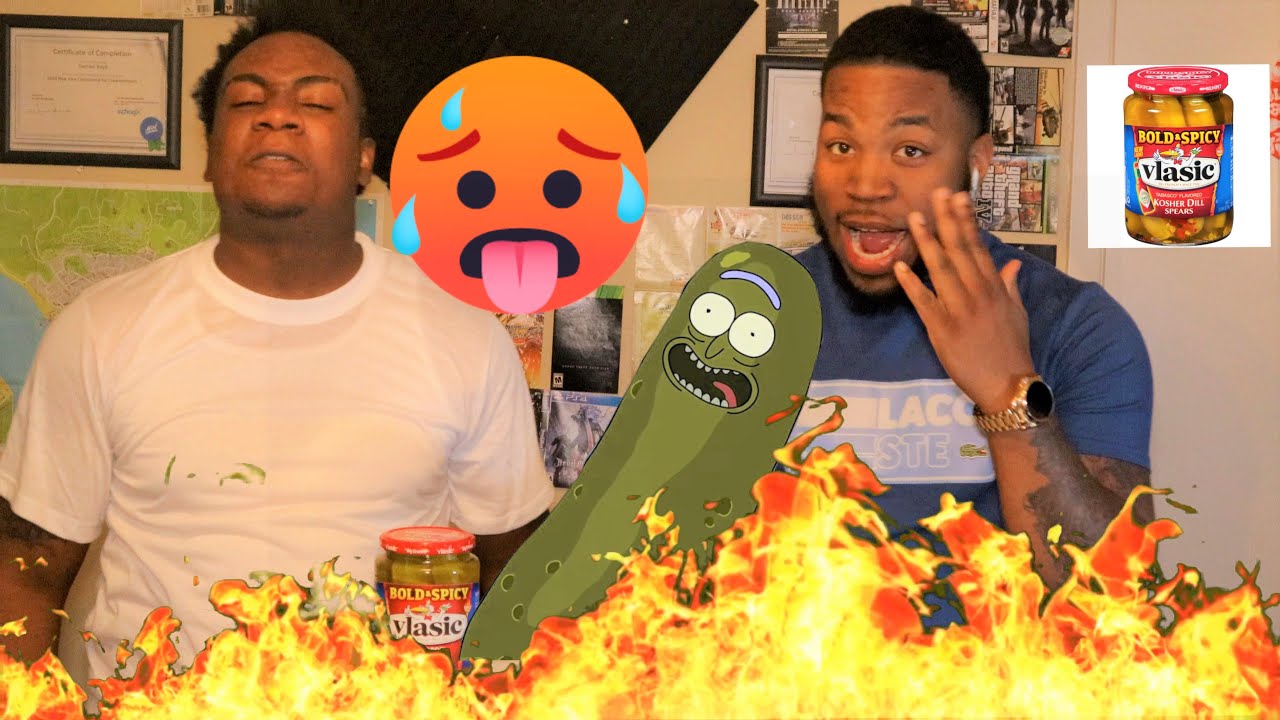 Hot Pickle Challenge - YouTube