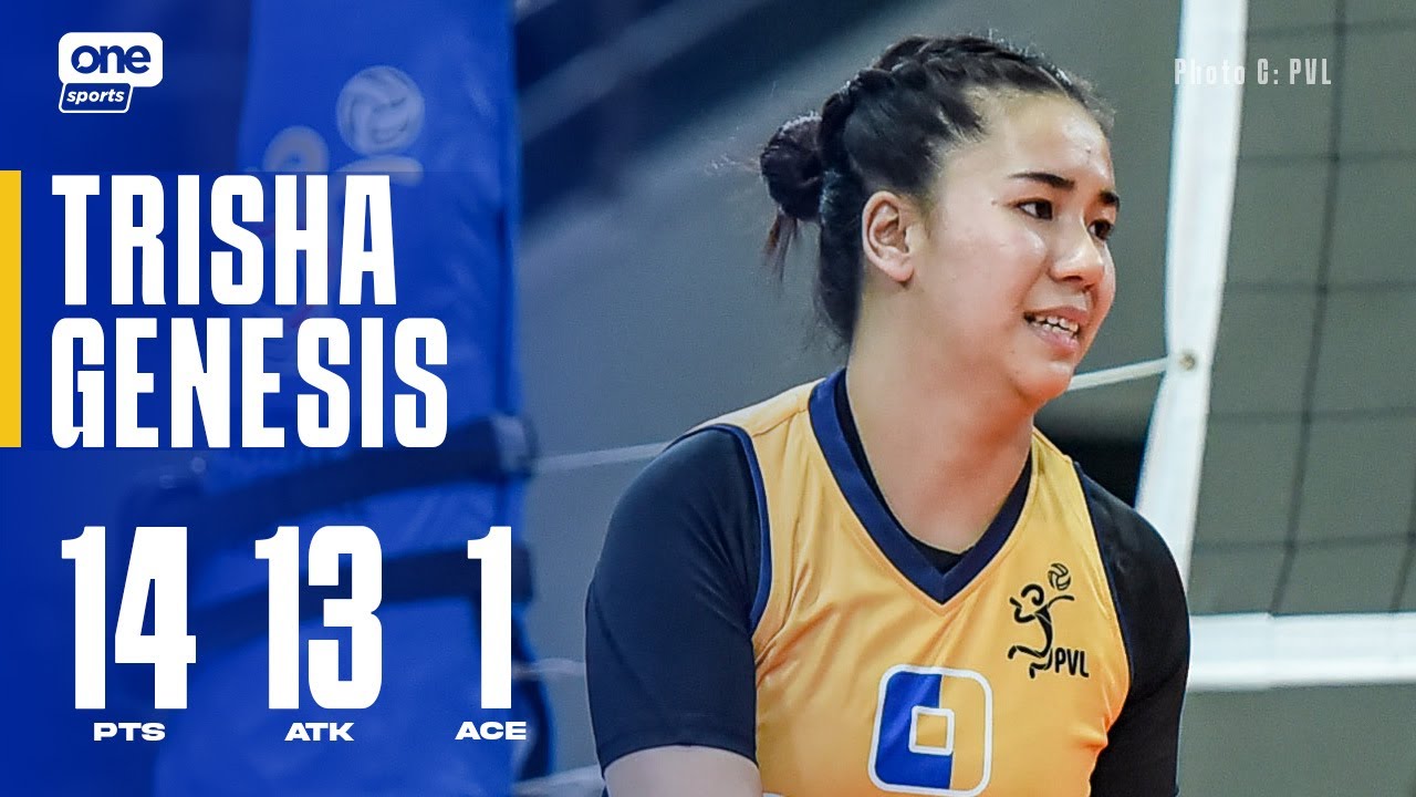 Trisha Genesis BROUGHT THE HEAT for Capital1 | 2024-25 PVL ALL-FILIPINO ...