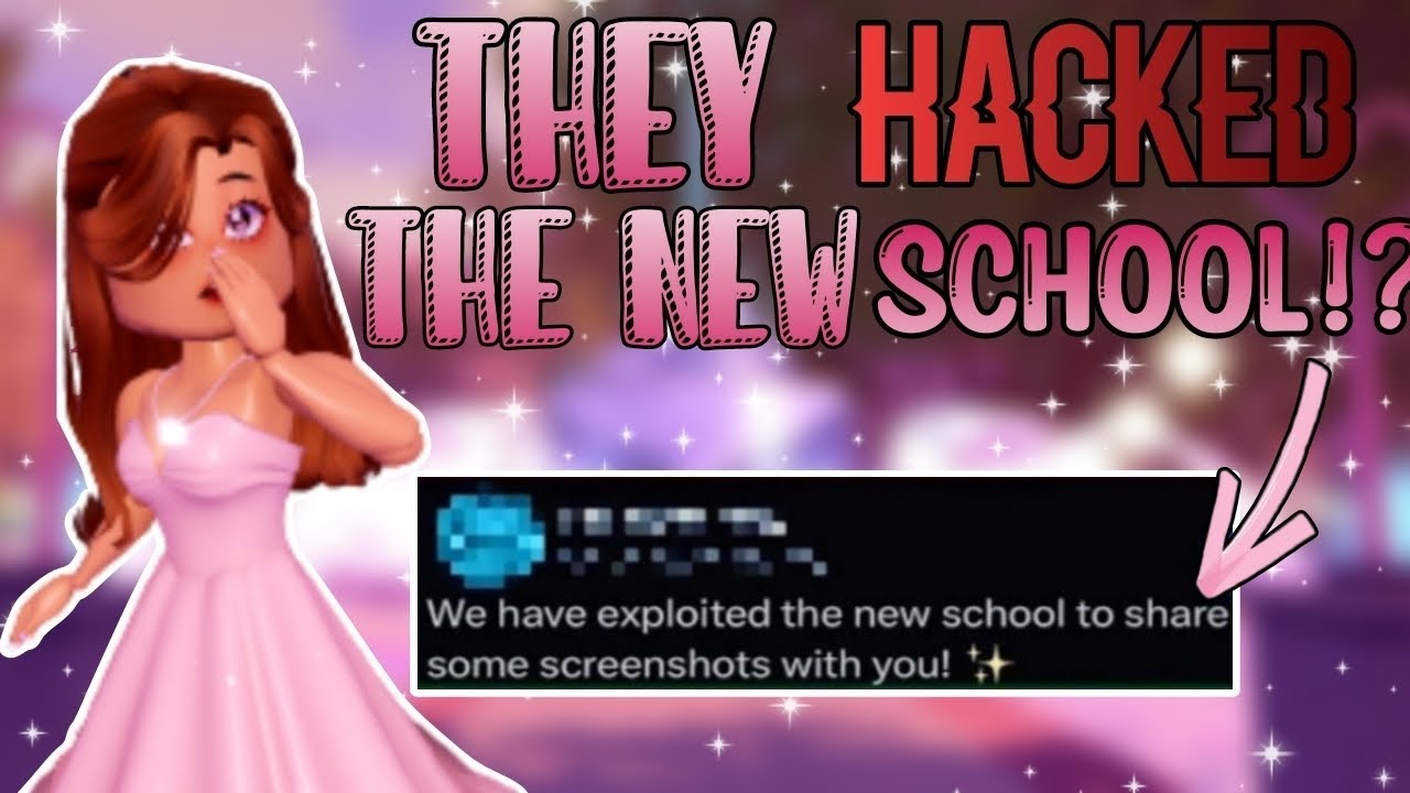 EXPLOITERS LEAKED THE NEW SCHOOL! || ROBLOX Royale High - YouTube