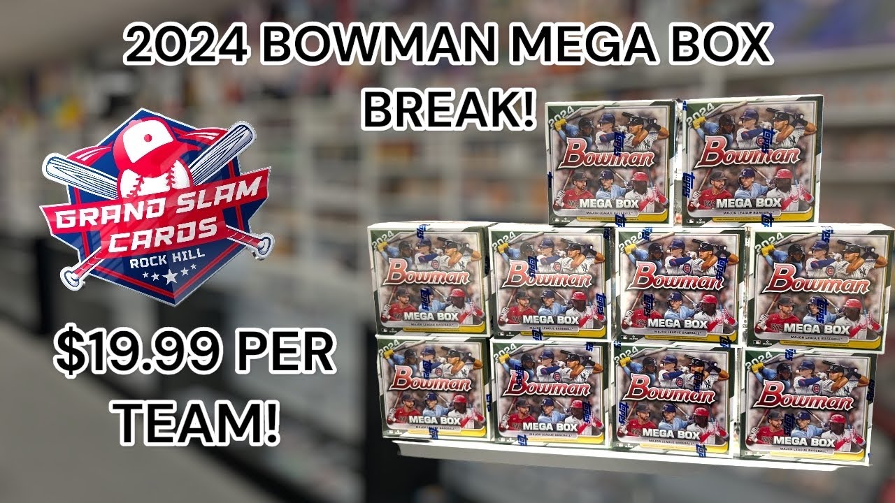2024 BOWMAN BASEBALL MEGA BOX BREAK! #1252 - YouTube